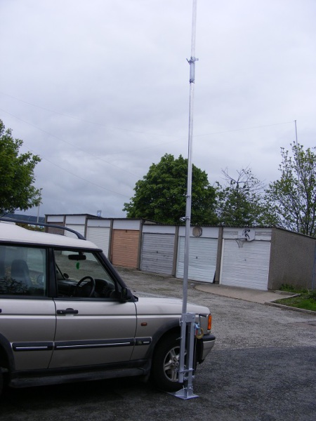 mobile portable masts - mm0cug masts and HF antenna kits for amateur ...